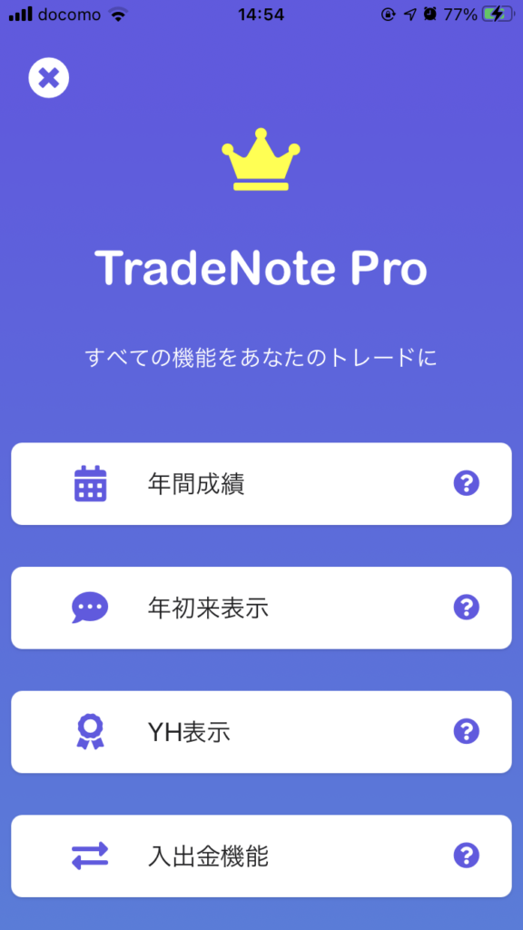 【現役トレーダー絶賛】TradeNote（トレードノート）｜FX・株・仮想通貨の収支を記録・分析できるアプリ